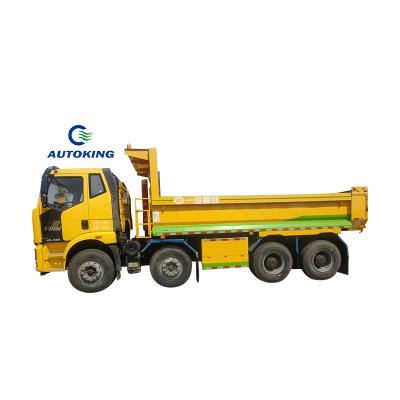 China 320HP FAW Dump Truck 8x4 31T-40T FAW Tipper Truck For 12 Wheeler Diesel Engine for sale