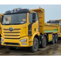 China 320HP FAW Dump Truck 8x4 31T-40T FAW Tipper Truck For 12 Wheeler Diesel Engine for sale