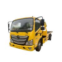 China 115kW Fuel Diesel Wrecker Towing Truck Platform Heavy Duty Flatbed Tow Truck for sale