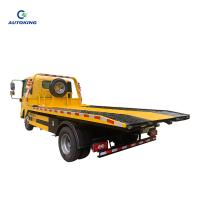 China Foton 2 Tons Flatbed Wrecker Tow Truck For Road Rescue Dimensions 5995X2300X2300mm for sale
