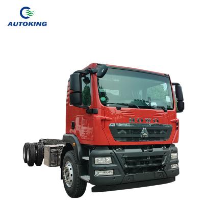 China Used Sinotruck 4x2 HOWO Dump Truck With 300-400L Fuel Tank Capacity And Left Steering for sale