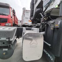 China Used Sinotruck 4x2 HOWO Dump Truck With 300-400L Fuel Tank Capacity And Left Steering for sale