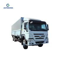 China 6000kgs Medium Size Cargo Van 3 Passengers 6 Ton Cargo Box Truck 440hp for sale