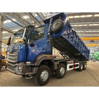 China Left Steering HOWO 8x4 Dump Truck 15T-20T With 10 Forward Shift Number for sale