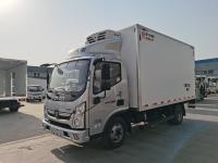 China FOTON 4 Cylinders Refrigerator Truck Trailer 5T-10T For Fruit for sale