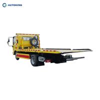 China Foton 4x2 Rotator Wrecker 160hp Tow Truck Flat Bed Sinotuk Howo Recovery for sale