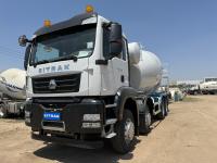 China 12 Cubic Meters HOWO Concrete Mixer 6x4 Self Mixing Concrete Truck for sale