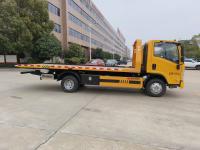 China 120HP Truck Wreckers Isuzu With Left Rudder EURO 6 Vehicle Wrecker for sale
