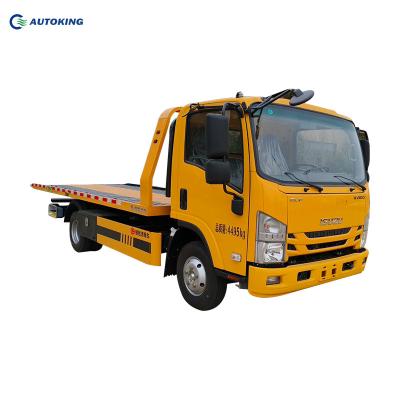 China 120HP Truck Wreckers Isuzu With Left Rudder EURO 6 Vehicle Wrecker for sale