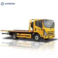 China 3 Ton 4 Ton JMC Flatbed Rotator Wrecker Tow Truck With Automatic Transmission for sale