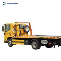 China 3 Ton 4 Ton JMC Flatbed Rotator Wrecker Tow Truck With Automatic Transmission for sale