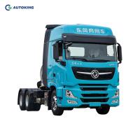 China Diesel Engine 6x4 Dump Truck With 6 Cylinders Blue Trailer Head Truck for sale