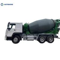 China 12 Cubic Meters HOWO Concrete Mixer 6x4 Self Mixing Concrete Truck for sale
