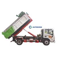 China 5 Tons Waste Collection Vehicle Grappler Arm Rubbish Trucks 4*2 Recycling Garbage Trucks for Restaurant Waste Management for sale
