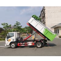China Gross Vehicle Weight 13450 Rear Loader Small Hook Lifter Howo 4X2 Hydraulic Arm Garbage Bin Container Truck 23 Tons for sale