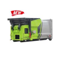 China Large Hook Arm Garbage Truck With Mobile Garbage Station Garbage Compactor Truck Hot Sale for sale