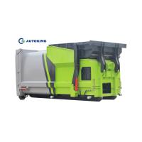 China Large Hook Arm Garbage Truck With Mobile Garbage Station Garbage Compactor Truck Hot Sale for sale
