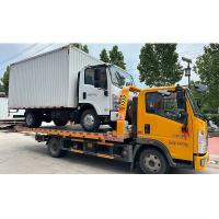 China 2ton Isuzu Cargo Trucks Vans Electric Mini Cargo Trailer Box for sale