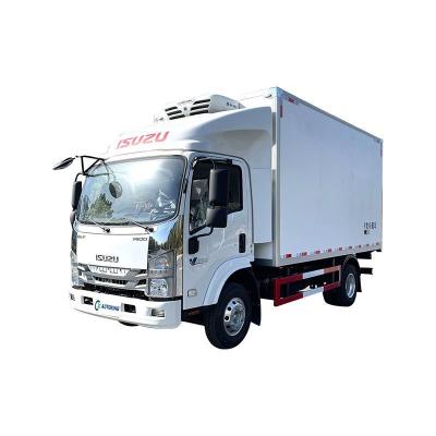 China Meat And Fish Refrigerated Truck 4*2 Freezer Box Truck For Sale for sale