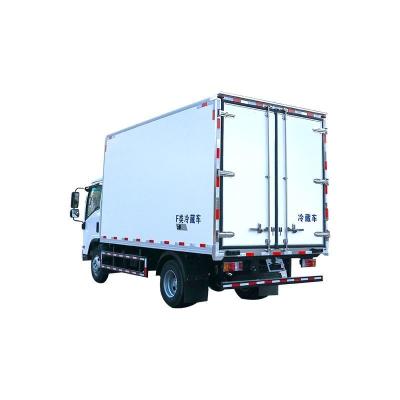China Refrigerated Van For Ice Cream Transportation Refrigerator Truck For Meat And Fish for sale