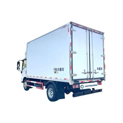 China Fresh Vegetable Meet Fish Refrigerator Truck 4*2 Freezer Refrigerated Cooling Truck for sale