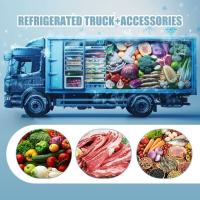 China Freezer Trucks For Egg, Meat 10tons Cooling Refrigerator Box Truck for sale