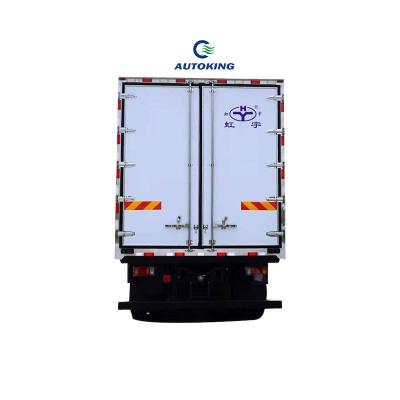 China Insulated Transport Truck 10tons 6*4 Refrigerated Truck Freezer Truck For Sale for sale