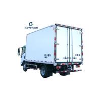 China Refrigerated Small Trucks Diesel 4*2 LHD Trucks With Refrigerator For Algeria Market for sale