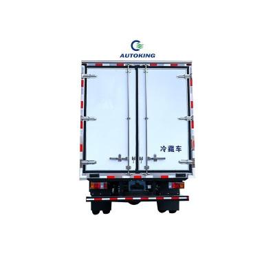 China Reliable Chassis Performance Isuzu Kv100 Refrigerated Truck For Flower Transportation for sale