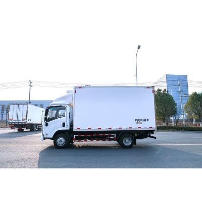 China Comfortable Driving Environment Isuzu Kv100 Refrigerated Truck For Food Transportationv for sale