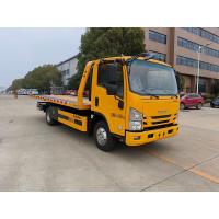 China Tow Truck Wrecker With 5T Towing Tonnage And Diesel Fuel Flatbed Towing Equipment for sale