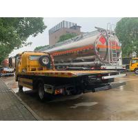 China 4X2 Flatbed Wrekcer Truck 3t Flatbed Wrecker Truck Manual Transmission Type for sale