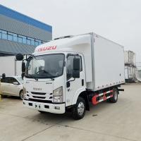China New Isuzu M600 Diesel Refrigerated Truck Manual Transmission EURO 5 for sale