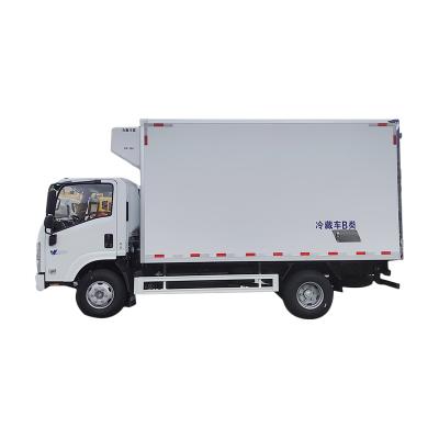 China New Isuzu M600 Diesel Refrigerated Truck Manual Transmission EURO 5 for sale