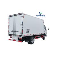 China ISUZU 3.5T Refrigerator Truck Euro 5 Gasoline Manual Transmission for sale