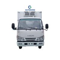 China ISUZU 3.5T Refrigerator Truck Euro 5 Gasoline Manual Transmission for sale