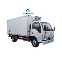 China New Isuzu Euro 6 Refrigerated Truck Manual Gasoline 5-10T for sale