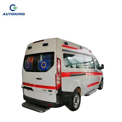 China New 4x4 Ford Transit Ambulance Diesel Automatic Euro 3 for sale