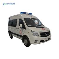 China Foton Gasoline Ambulance Vehicle EURO 5 Automatic Transmission for sale