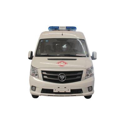 China New Foton Automatic Ambulance Diesel EURO 5 4x4 for sale