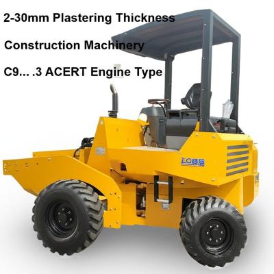 China 2-30mm Plastering Thickness Construction Machinery with C9.3 ACERT Engine Type and 23.5-25 Tyre Size for sale