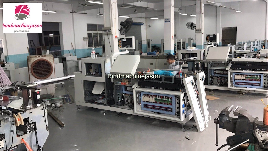Wire binding and punching inline machine PBW580