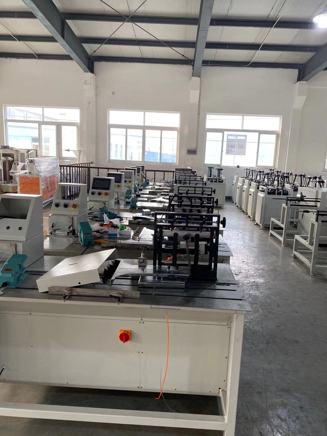 semi auto double wire binding machine
