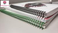 China Plastic coil forming and binding machine PS420 used for notebook with differ thickness for sale