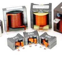 China High Current PQ/RM/EP/EQ/Toroid Type Magnetic Shielded Flat Wire Edge Winding Power Inductors for sale