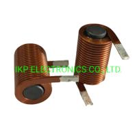 China High Current Horizontal R0205 Flat Wire Ferrite Rod Core Power Inductors From Ikp Factory for sale
