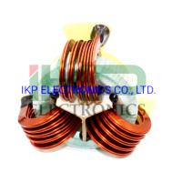 China Customized 3 or 4 Phase Flat Wire Vertical Winding High Current Choke Coils for New Energy for sale