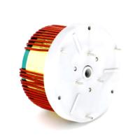 China Horizontal Toroidal Soft Magnetic Ferrite Core Common Mode Choke Coil for Frequency Inverter for sale