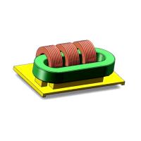 China 2021 Single Coil Ikp Carton China Inductor Air Electronics Differential Mode Choke for sale