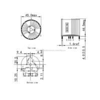China Custom Common Mode Choke with High Permeability Nanocrystalline Core Material for sale